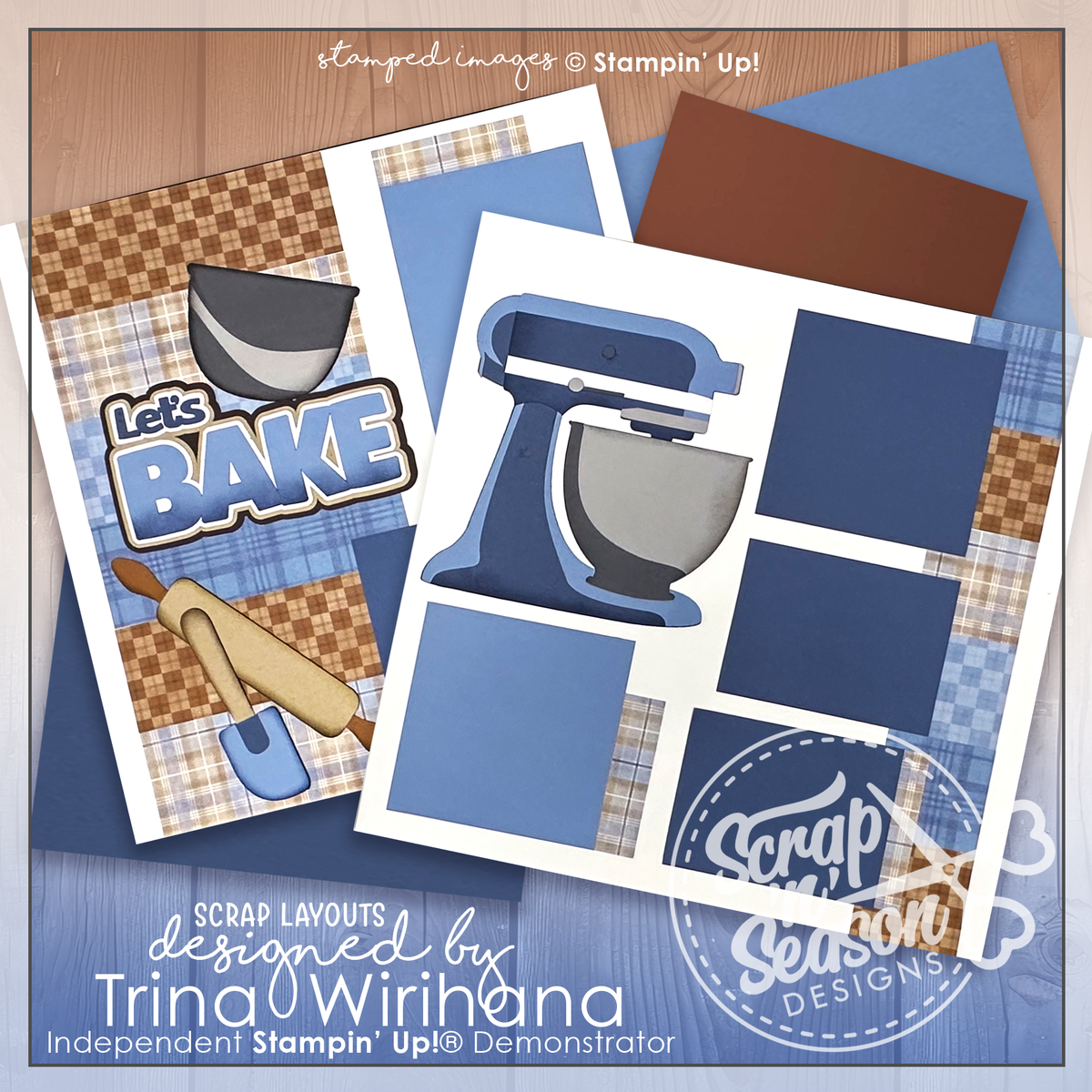 SVG File - 'Let's Bake' Titles – Scrap'n'Season