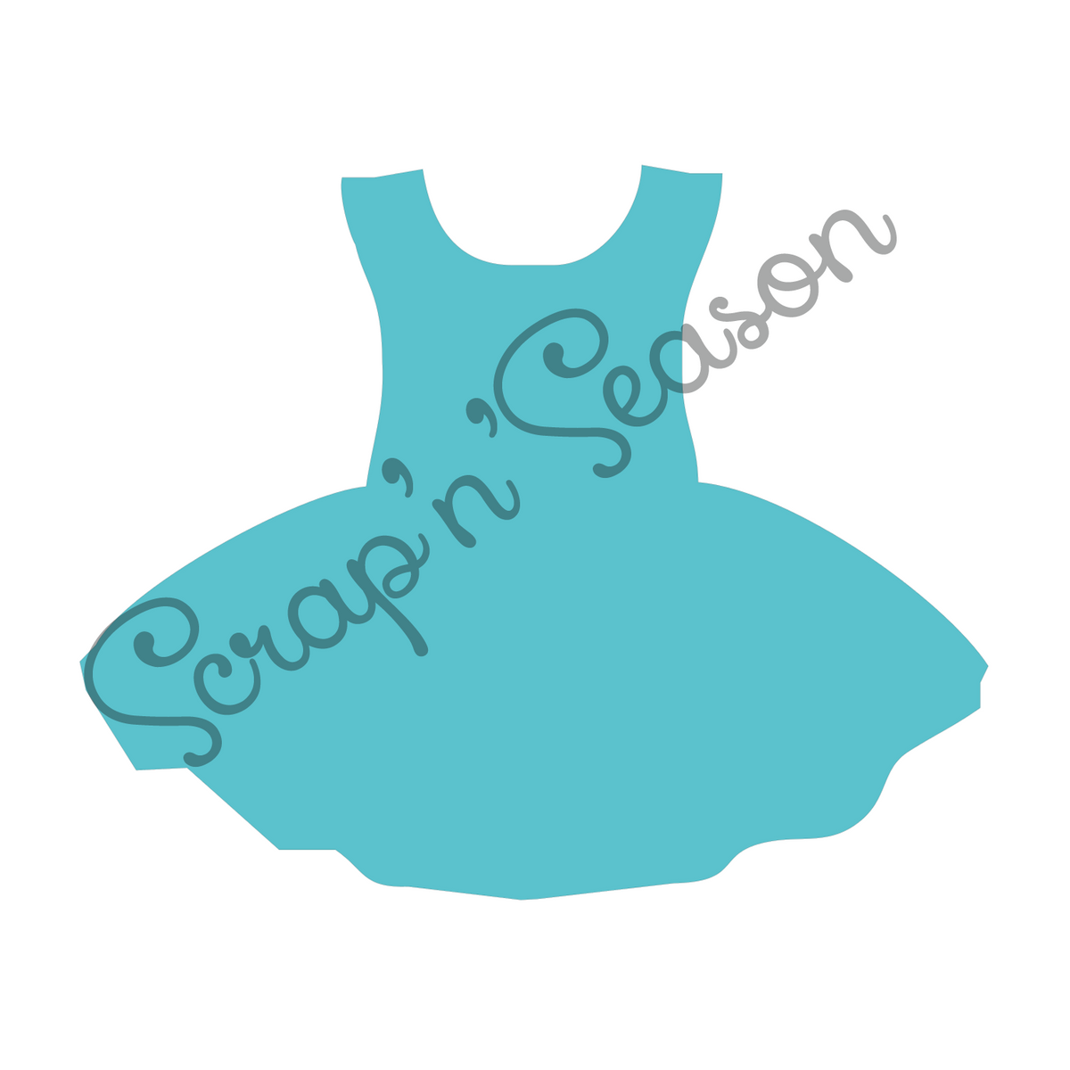 Digital Download - SVG - Ballet Tutu 1 – Scrap'n'Season
