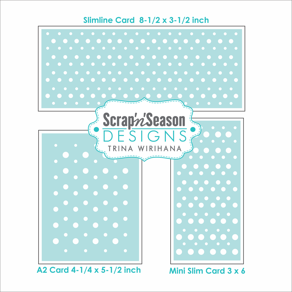 Digital Download - Card Overlays - Set 5 – Scrap'n'Season